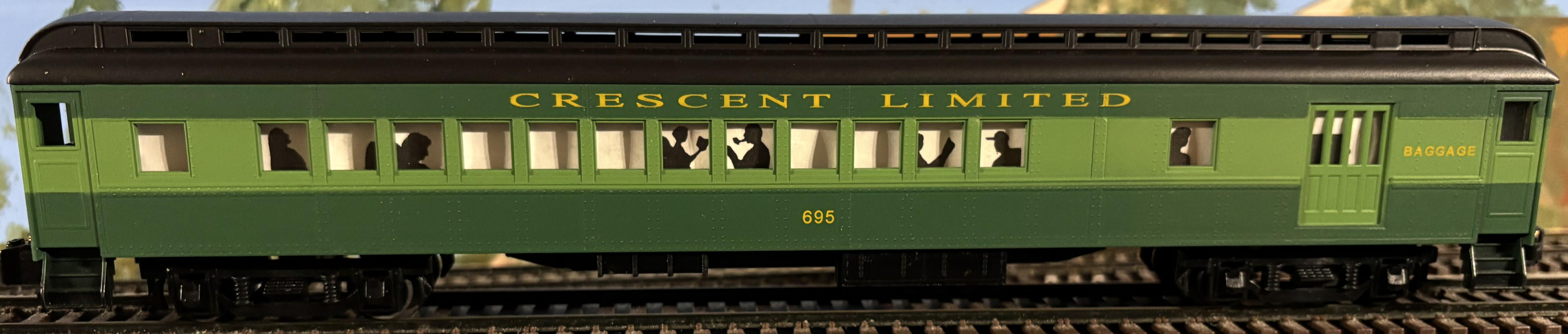Southern Railway (SOU) Heavyweight Combine (Baggage/Coach) Passenger ...