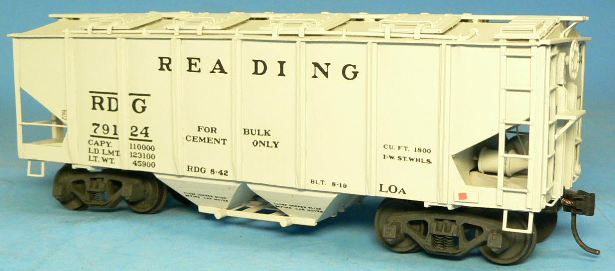 Lehigh Valley Models Reading (RDG) Steel, Covered, 2-bay, Center ...