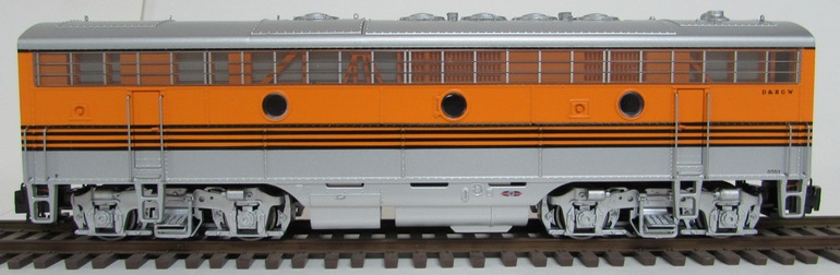 S F7, F7B set Diesel Locomotives - NASG