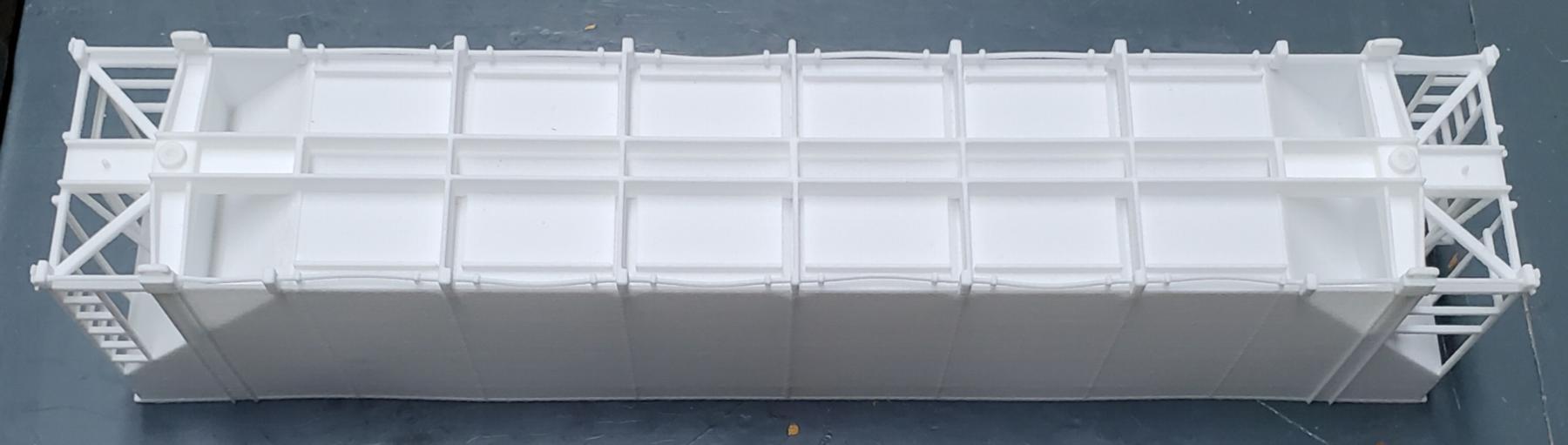 Seaboard Shops Seaboard Air Line (SAL) Steel, Woodchip Hoppers - NASG