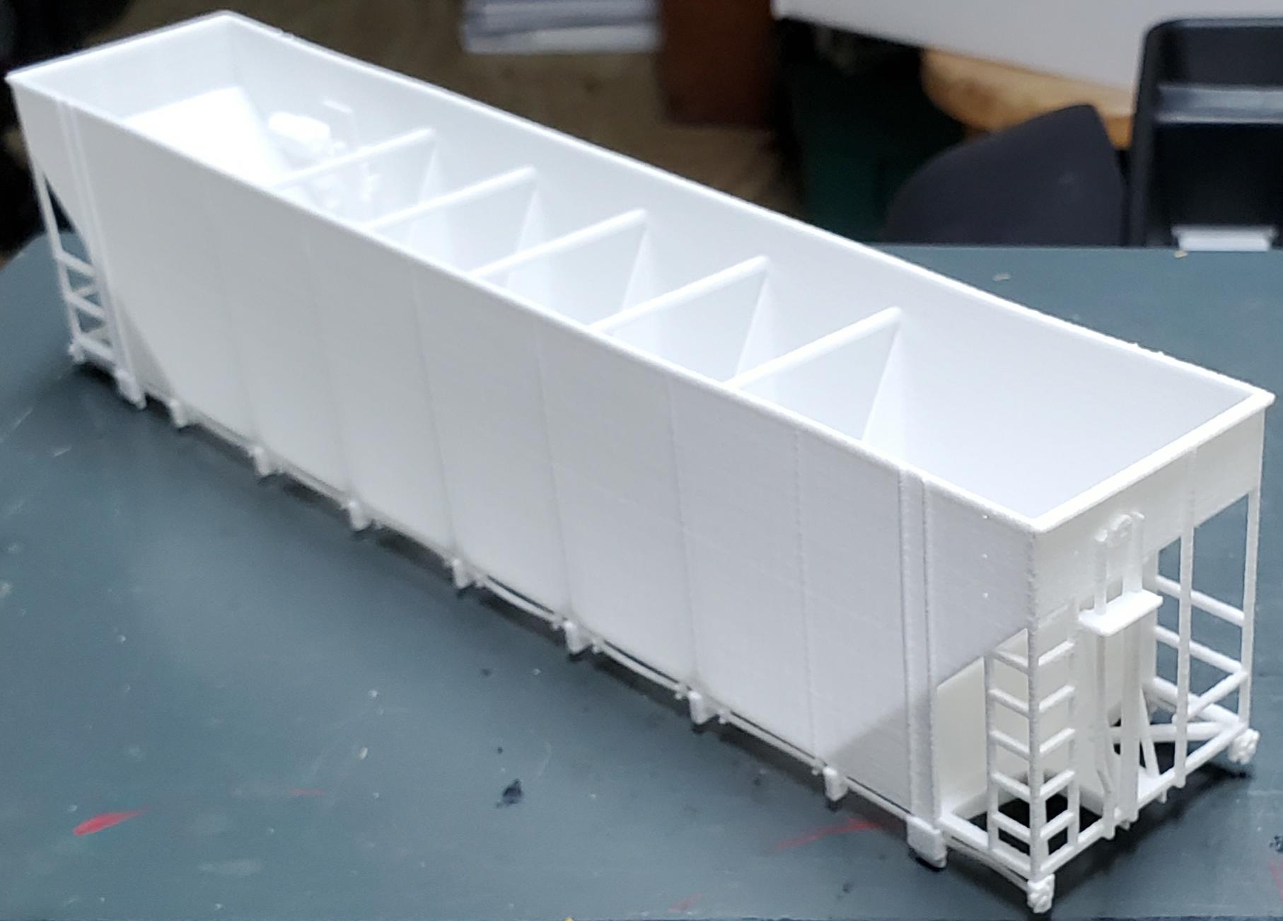 Seaboard Shops Seaboard Air Line (SAL) Steel, Woodchip Hoppers - NASG