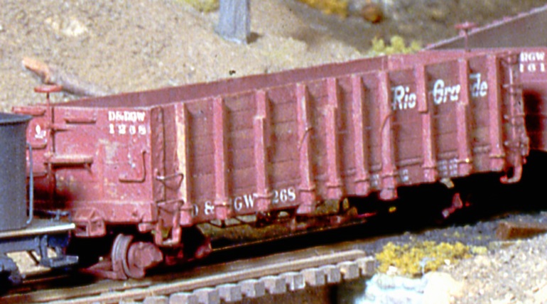 Triangle Scale Models Denver & Rio Grande Western (D&RGW) Wood-sided ...