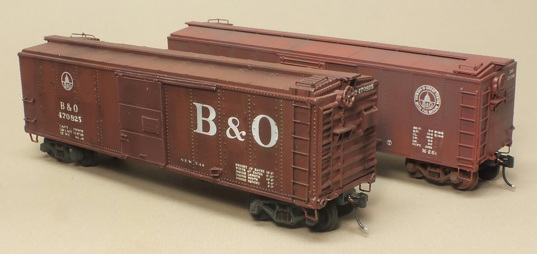 Building A B&O M-25 Box Car Using Traditional Old School Methods - NASG